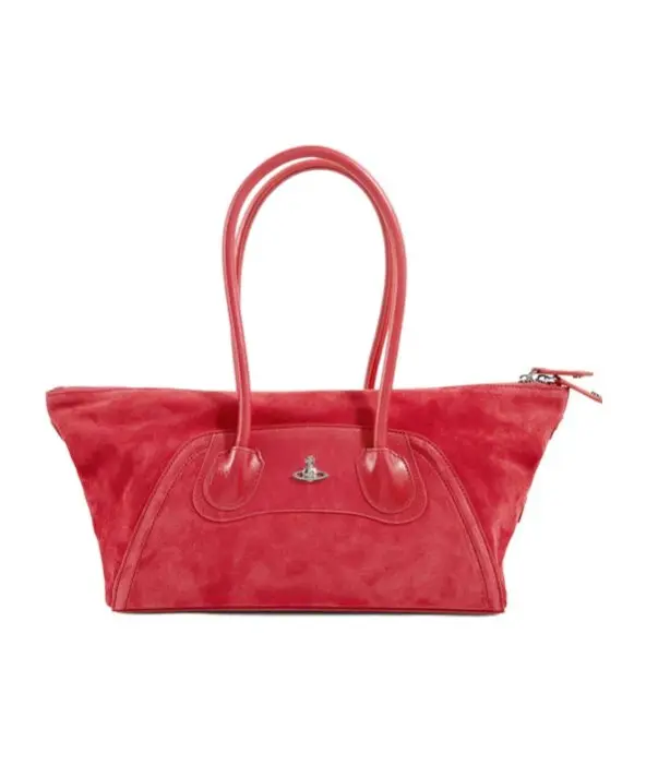 VIVIENNE WESTWOOD Small Shirley Orb Detail Shopper Shoulder Bag By