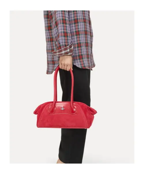 VIVIENNE WESTWOOD Small Shirley Orb Detail Shopper Shoulder Bag By