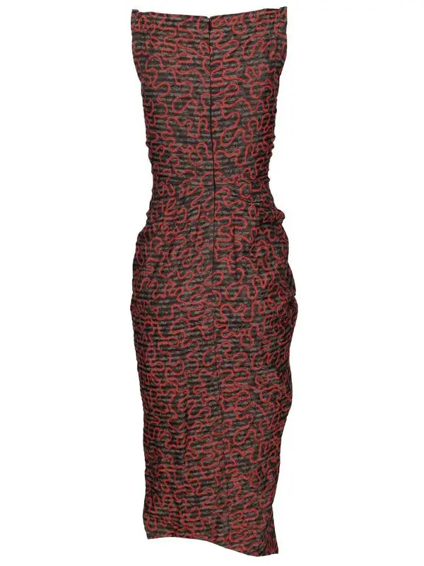 VIVIENNE WESTWOOD Asymmetrical Draped Dress - Black