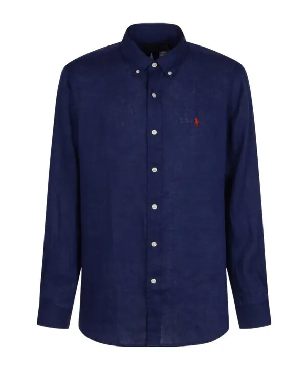 Polo Ralph Lauren Embroidered Logo Long Sleeve Shirt