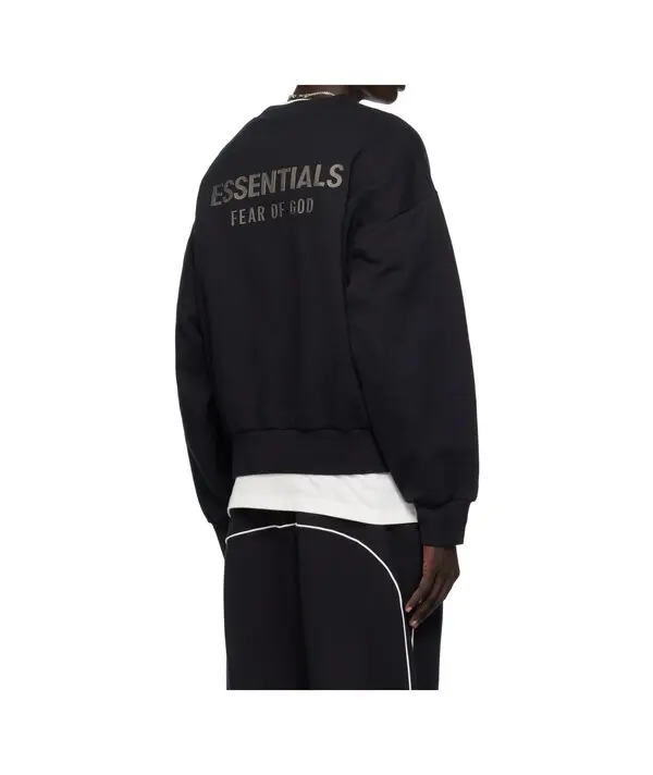 Fear Of God Metallic Logo Crewneck Sweatshirt