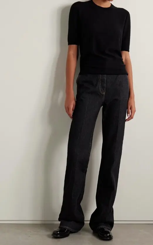 THE ROW Vita Straight Jeans