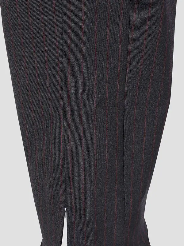 GANNI Pinstriped Capri Trousers