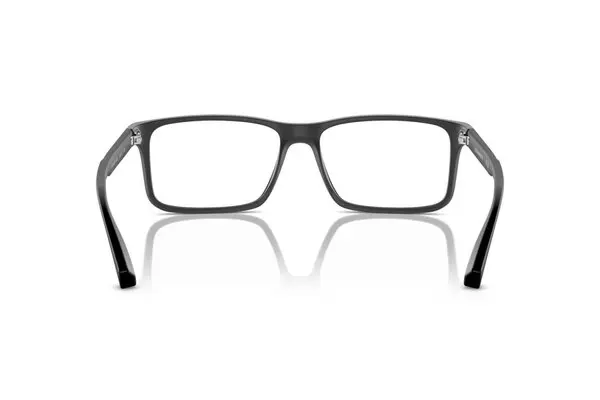 Emporio Armani Rectangular Frame Eyeglasses - Gray