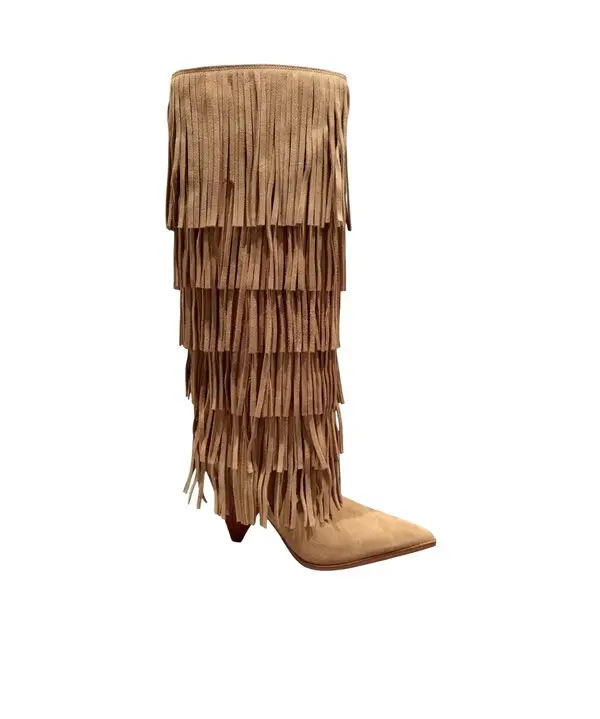 Michael Kors Jayla Fringed Tall Boots