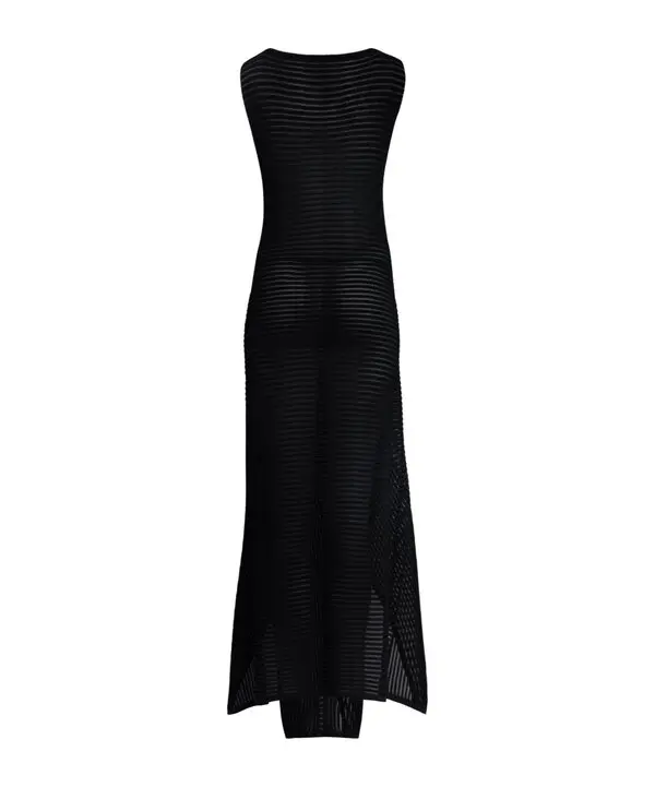 Alaïa Knitted Short Ruffled Dress - No