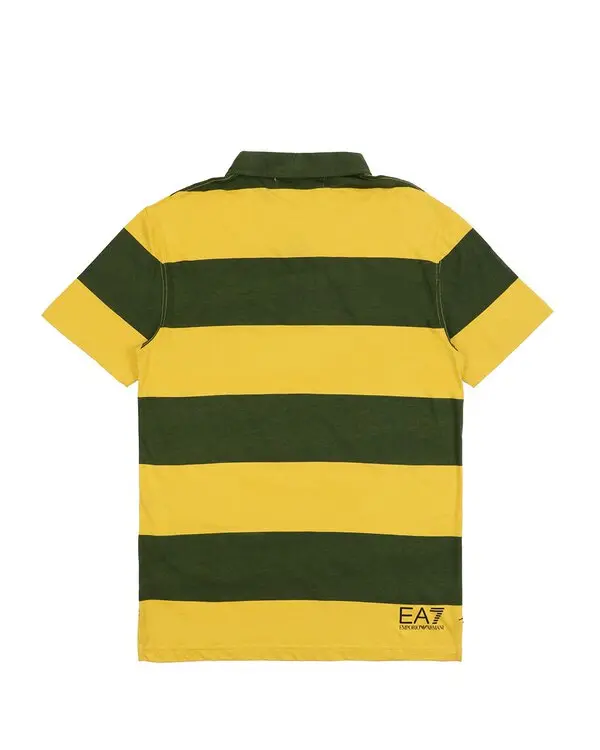 EA7 Logo Patch Polo Shirt