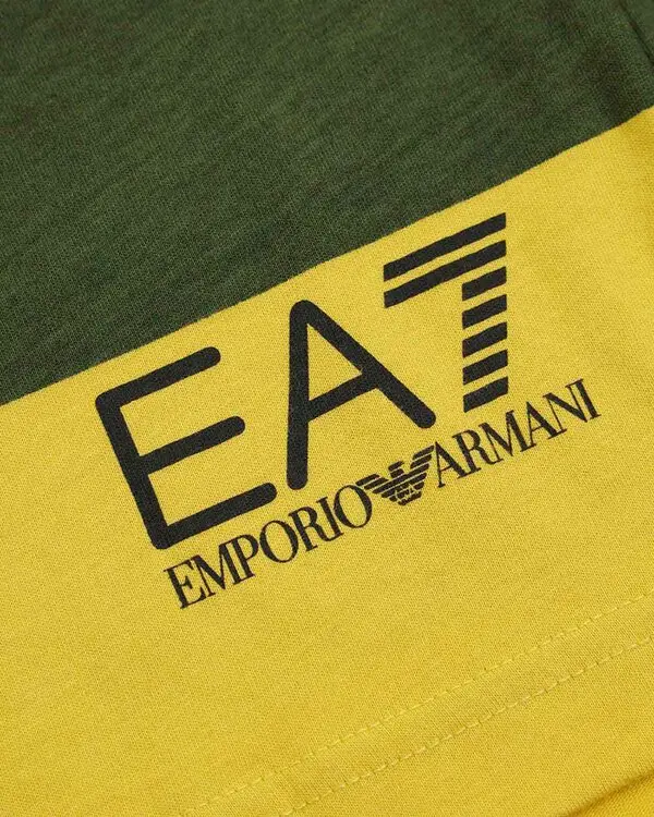EA7 Logo Patch Polo Shirt