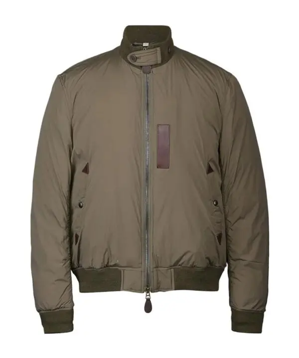 Burberry Long-sleeved Zip-up Bomber Jacket