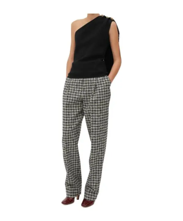 Bottega Veneta One-shoulder Draped Top With Pendant Detail
