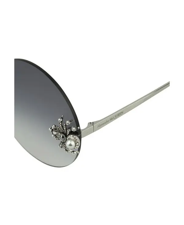 Alexander McQueen Jewelled Spider Sunglasses