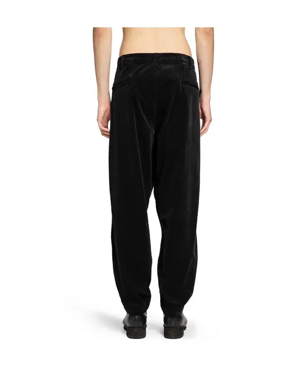 Y3 Tapered Trousers With Pleats