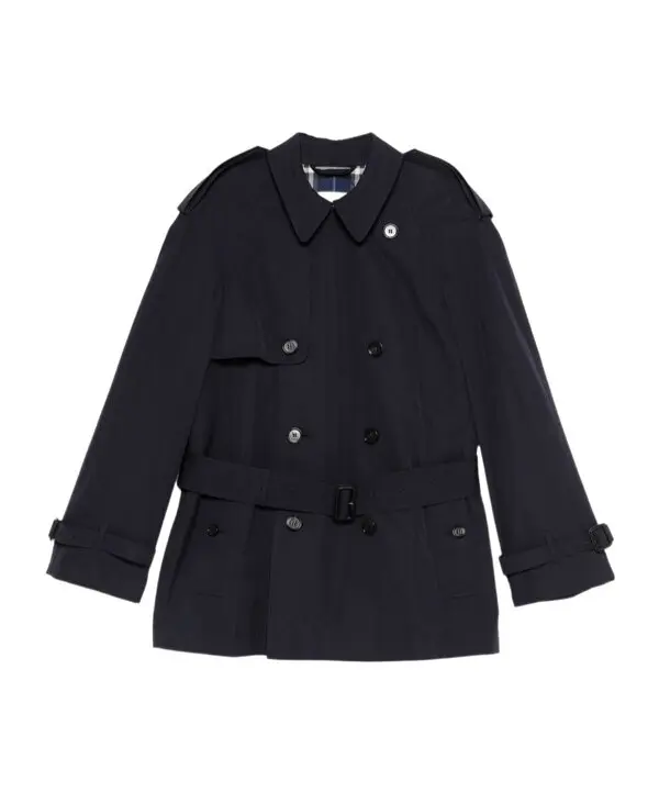 Burberry Button Belted Coat