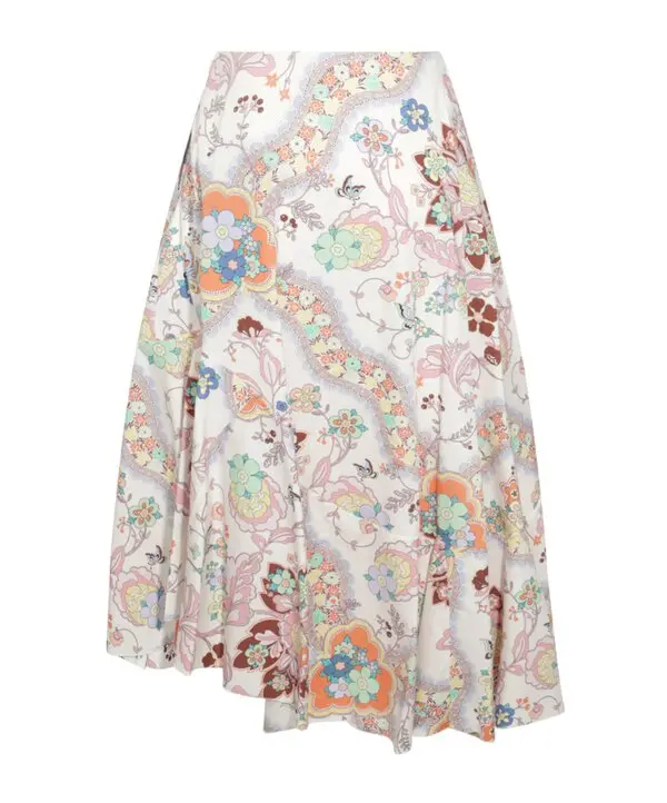 Etro Paisley Printed Midi Skirt