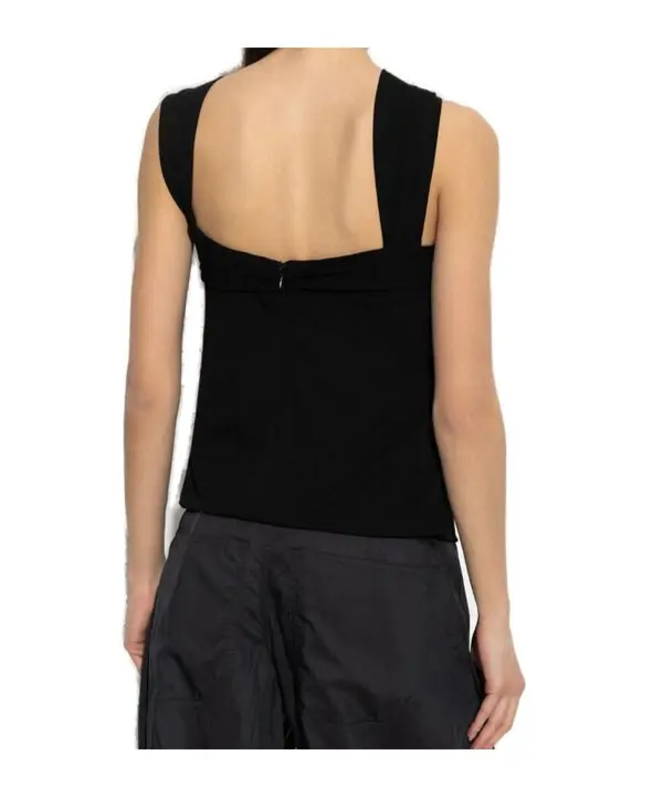 Isabel Marant Étoile Naya Sleeveless Cropped Top - Black