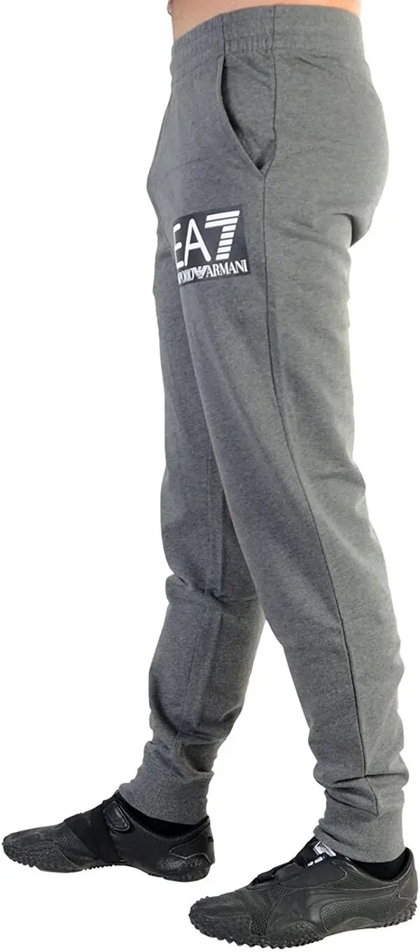 EA7 Logo Details Sweatpants - Gray