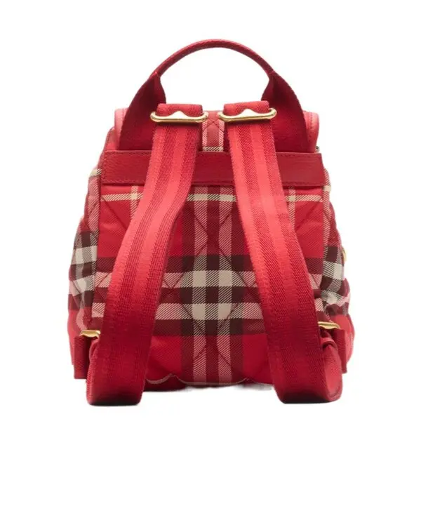 Burberry Mini Horseshoe Backpack - Crayon Red