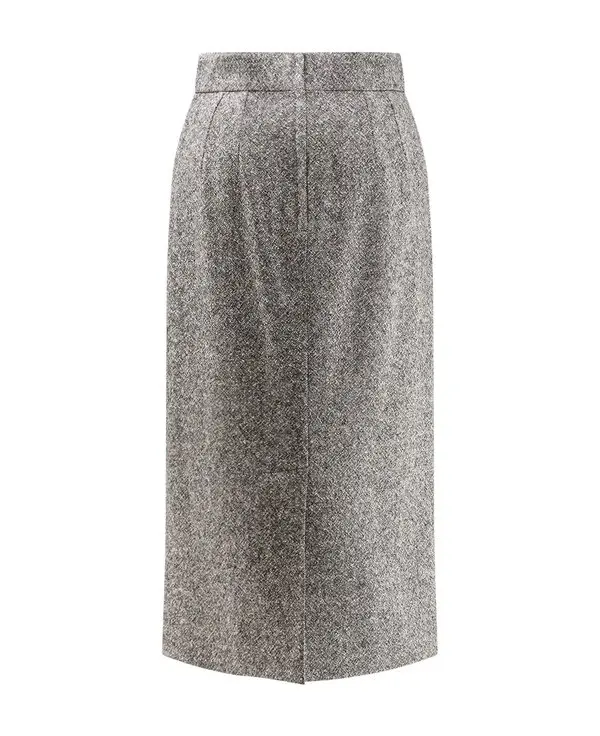 Dolce & Gabbana Textured Midi Skirt