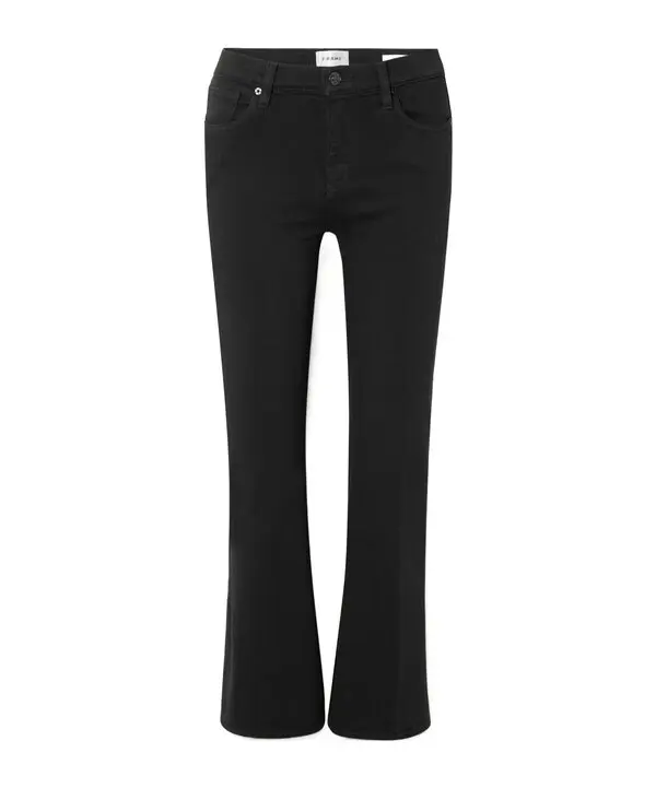 FRAME Low-rise Bootcut Jeans
