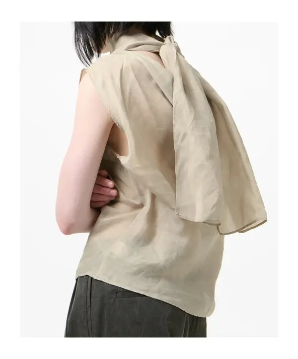Our Legacy Virtuous Draped Sleeveless Top - Ash