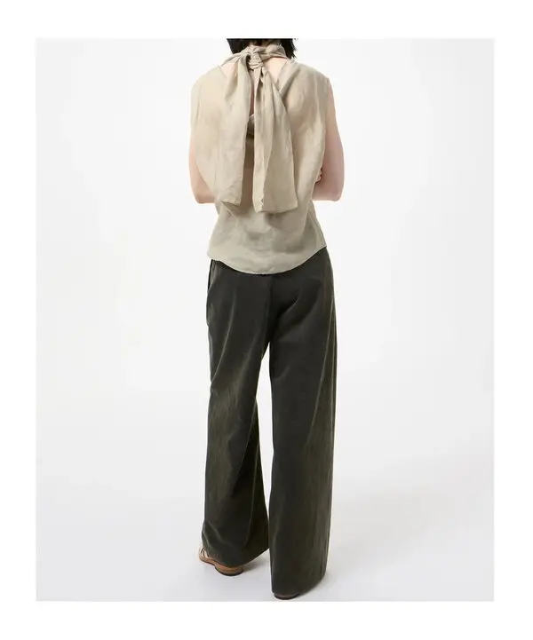 Our Legacy Virtuous Draped Sleeveless Top - Ash