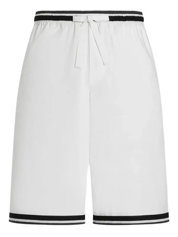 Dolce & Gabbana Majolica Print Shorts - White