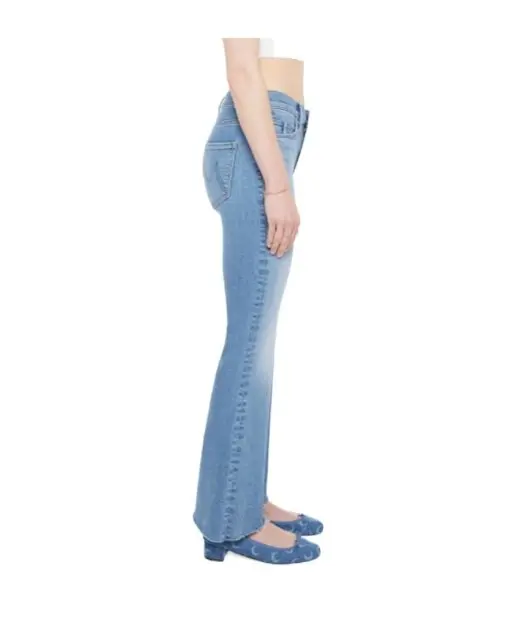 MOTHER The Weekender Fray Bootcut Jeans