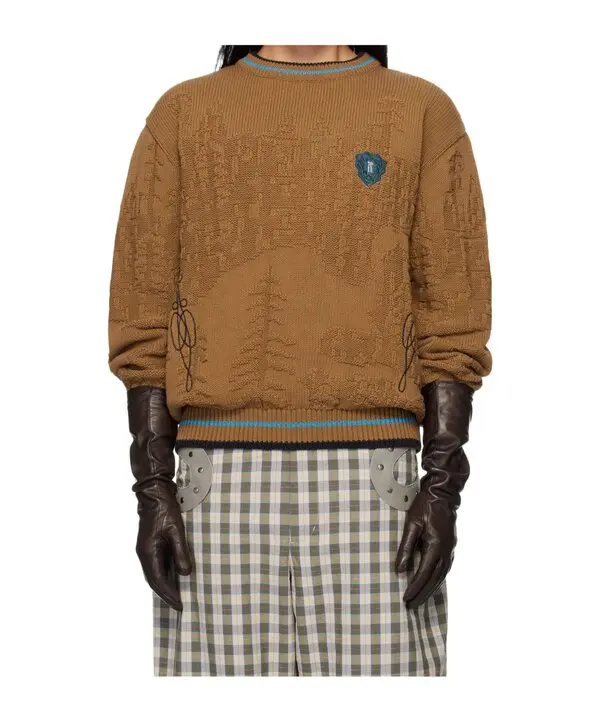 KIKO KOSTADINOV Fitz Knit Jumper - Brown