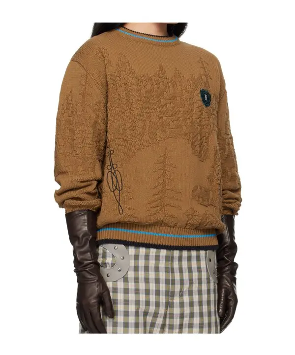 KIKO KOSTADINOV Fitz Knit Jumper - Brown