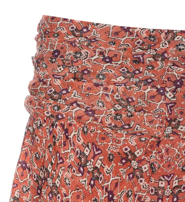 Isabel Marant Étoile Printed Asymmetric Mini Skirt