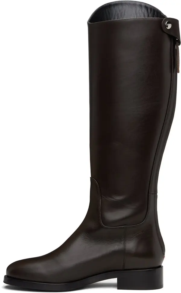 AeydĒ Zip-fastening Leather Knee-high Boots