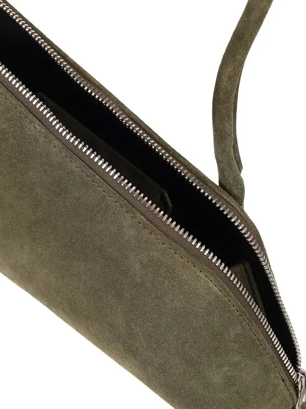 Attico Asymmetrical Shoulder Bag - Green