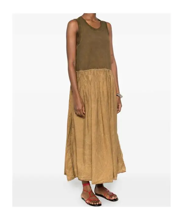 UMA WANG Sleeveless Round Neck Dress