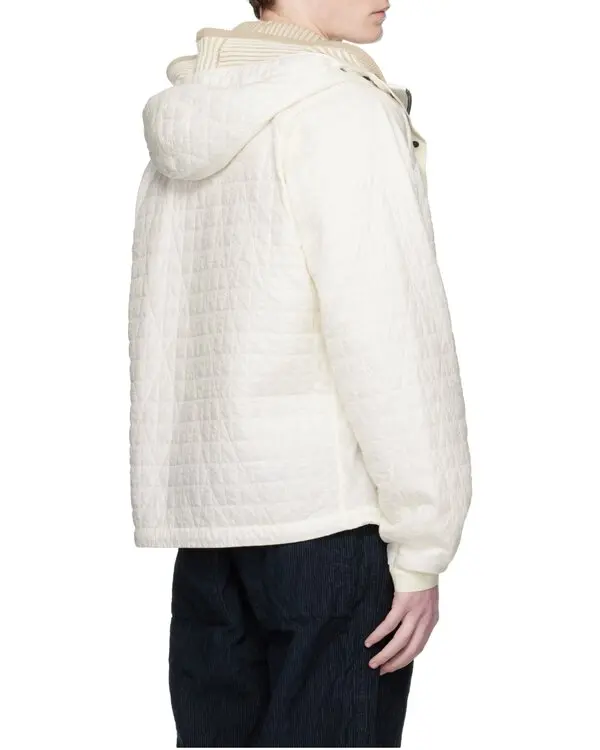 Stone Island Padded Hooded Jacket With Anti-drop And Wind Resistance