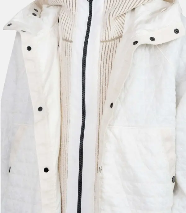 Stone Island Quilted Hooded Jacket