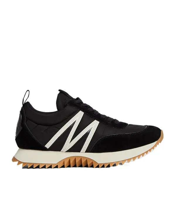 Moncler Pacey Lace-up Trainers - Black