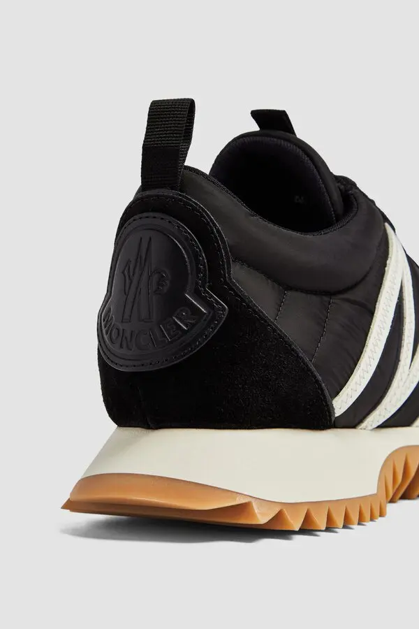 Moncler Pacey Lace-up Trainers - Black