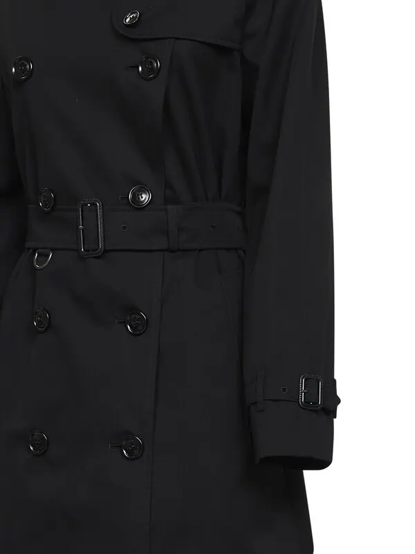 Burberry Double Breasted Belted Trench Coat