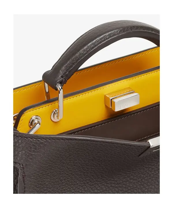 Fendi Peekaboo Iseeu Mini Tote Bag - Black