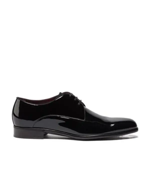 Dolce & Gabbana Patent Leather Lace-up Oxfords