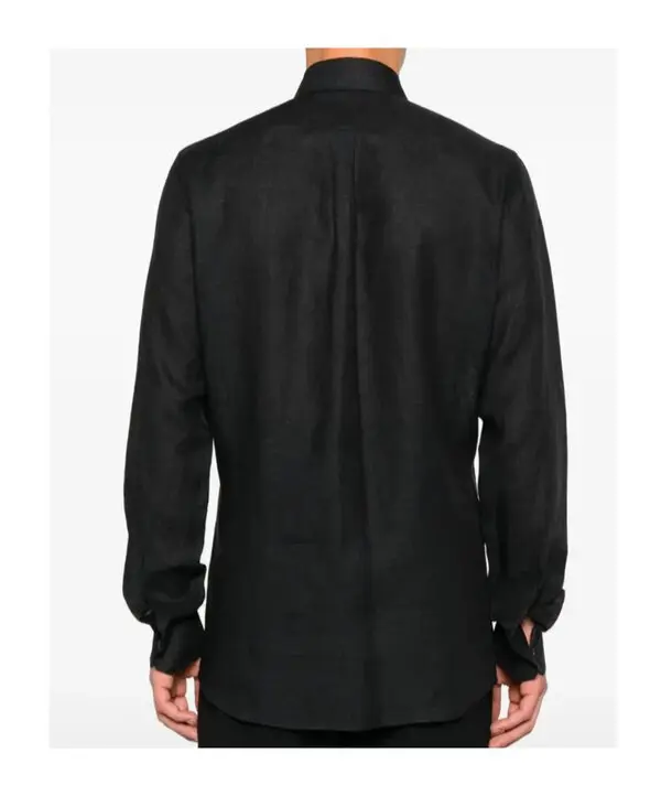 Dolce & Gabbana Logo Detail Long Sleeve Shirt