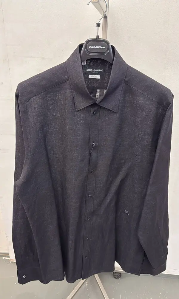 Dolce & Gabbana Logo Detail Long Sleeve Shirt