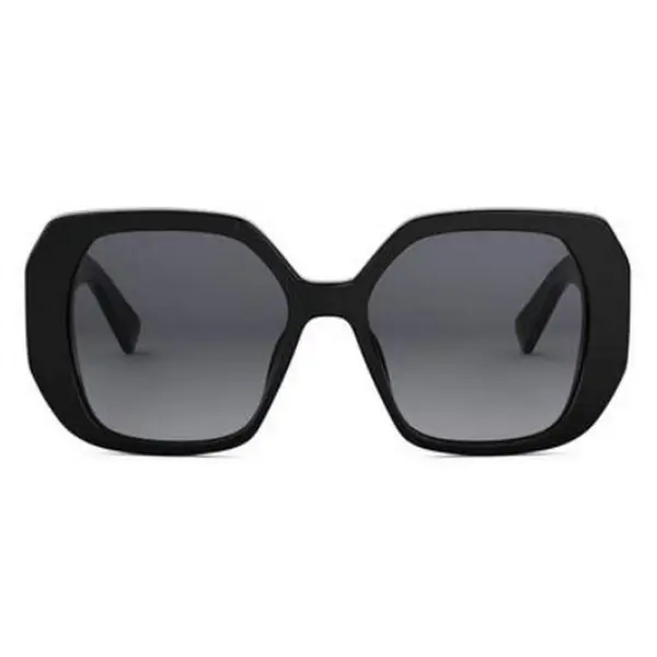 BVLGARI Geometric Frame Sunglasses - Gray