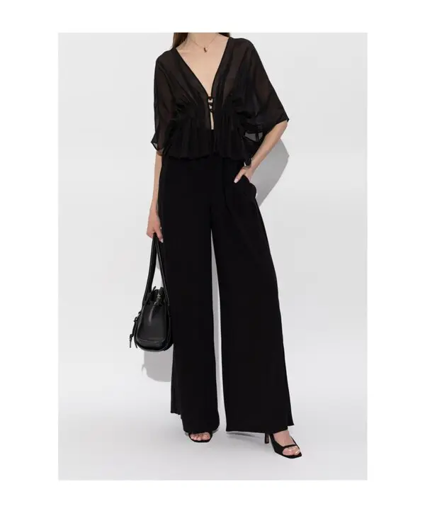 Max Mara V-neck Kimono Coat