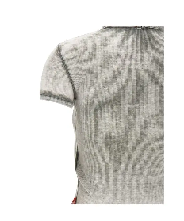DIESEL® T-shirt Teresa Cropped Ribbed
