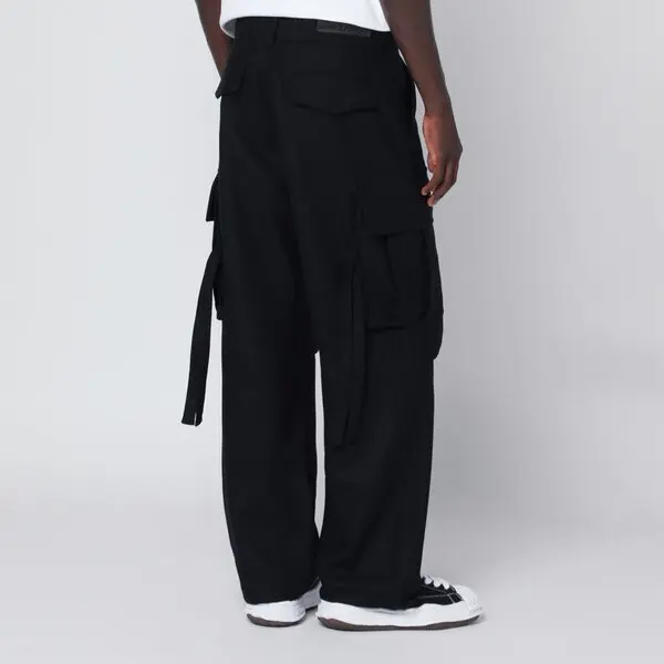 DARKPARK Straight-leg Cargo Pants - Black