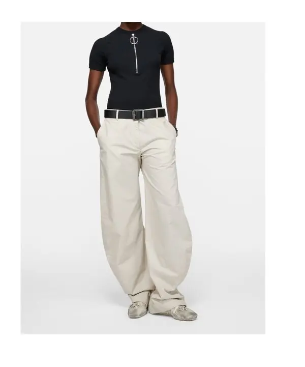Acne Studios Zip Short-sleeve Top