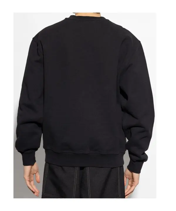 Burberry Crewneck Sweatshirt With Logo Patch