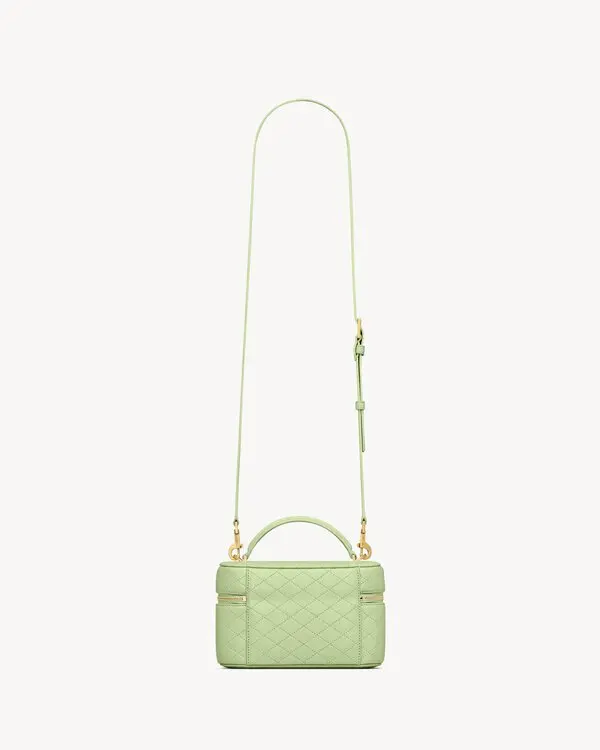 Saint Laurent Gaby Vanity Bag - Green