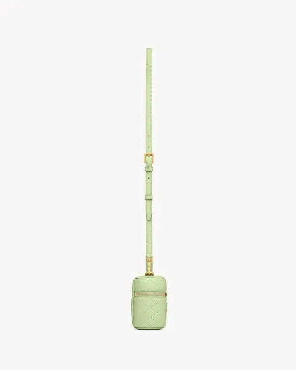 Saint Laurent Gaby Vanity Bag - Green